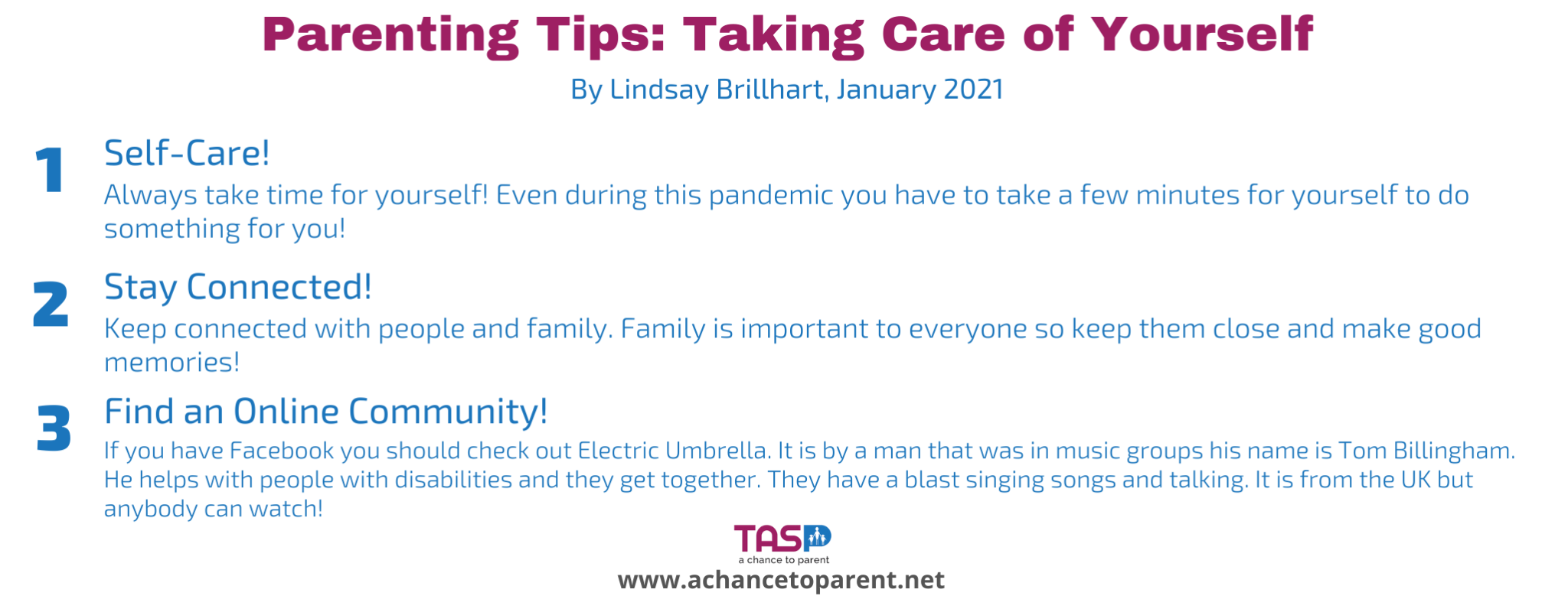 Parenting Tips: By Parents, For Parents